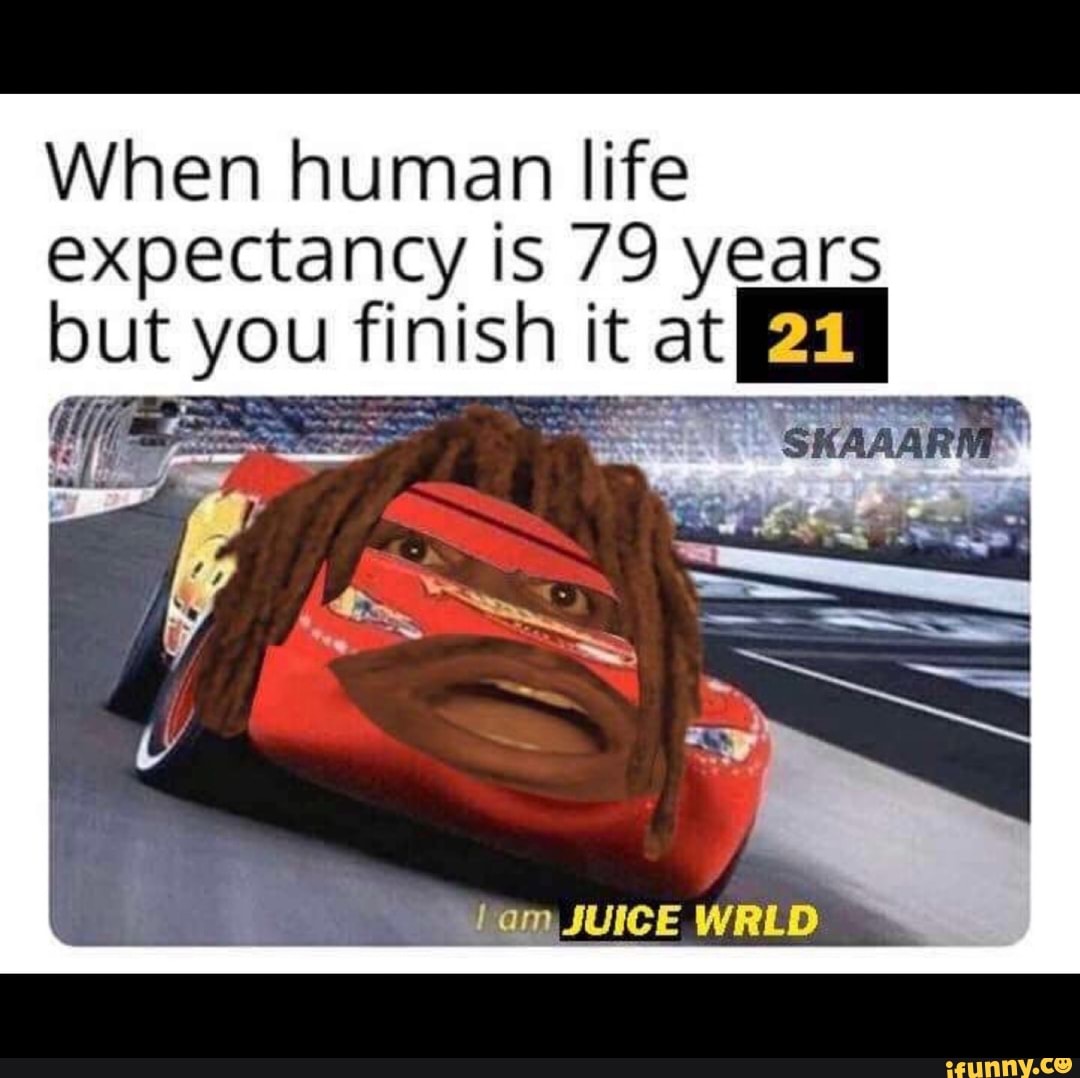 When human life expectancy is 79 years but you finish it at Ey - iFunny