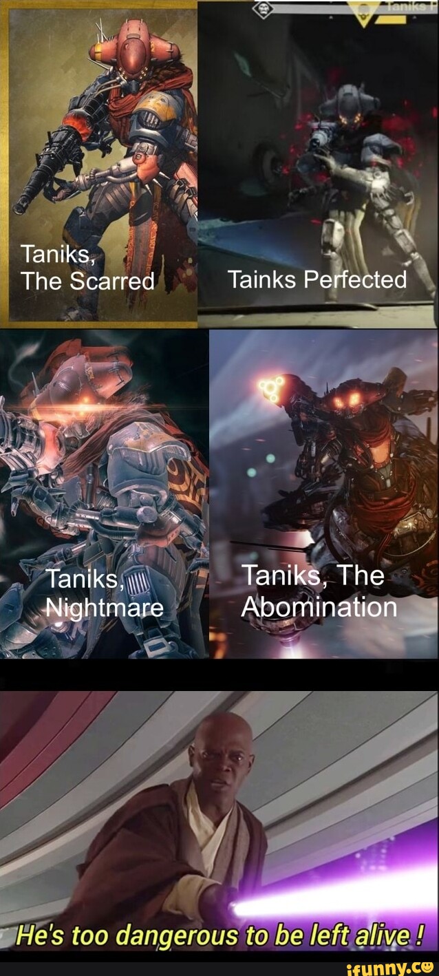 SA Taniks, The Scarred Tainks Perfected Taniks, Nightmare The 'Ab He's ...