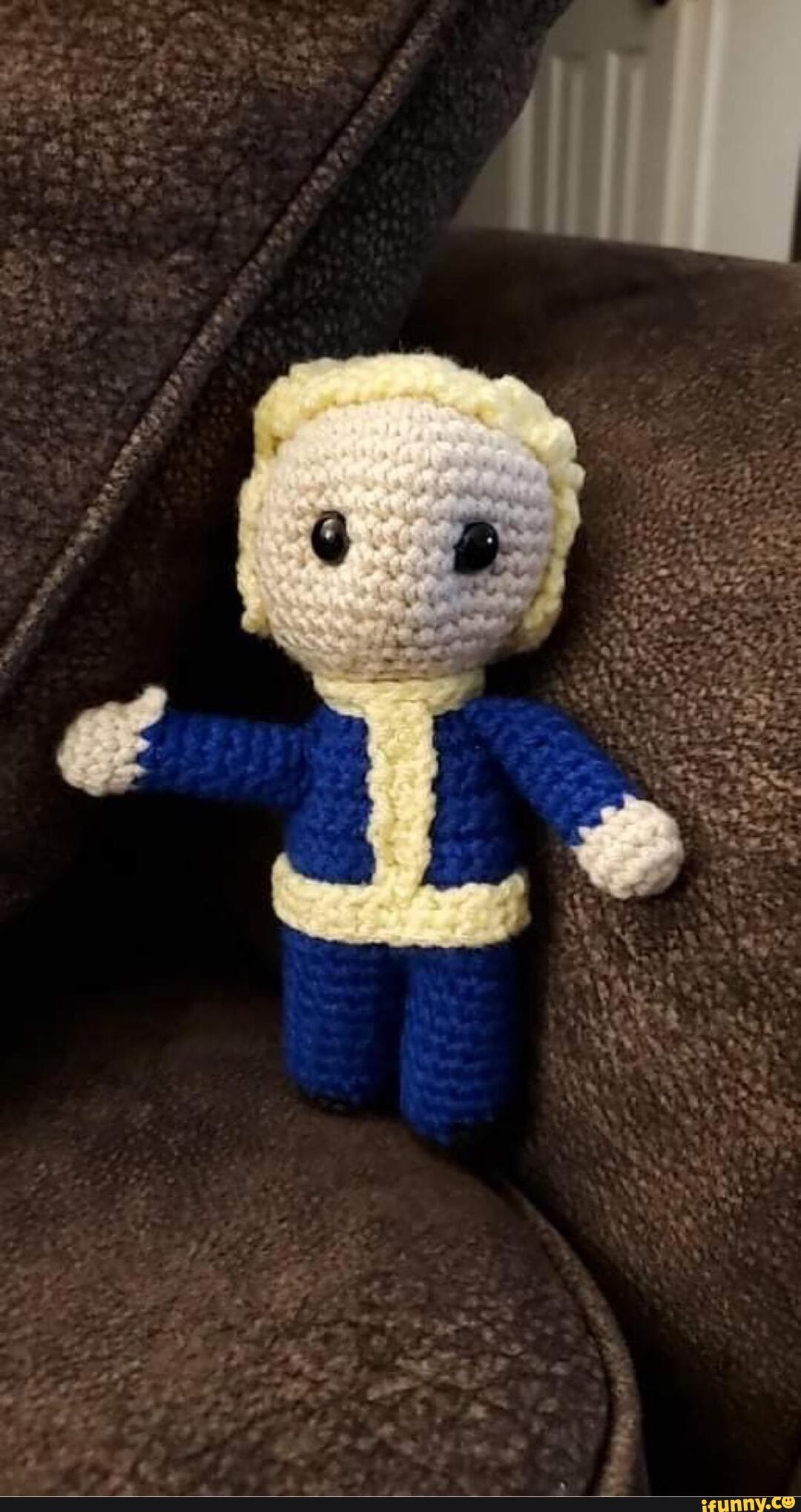 Vault Boy Amigurumi - iFunny