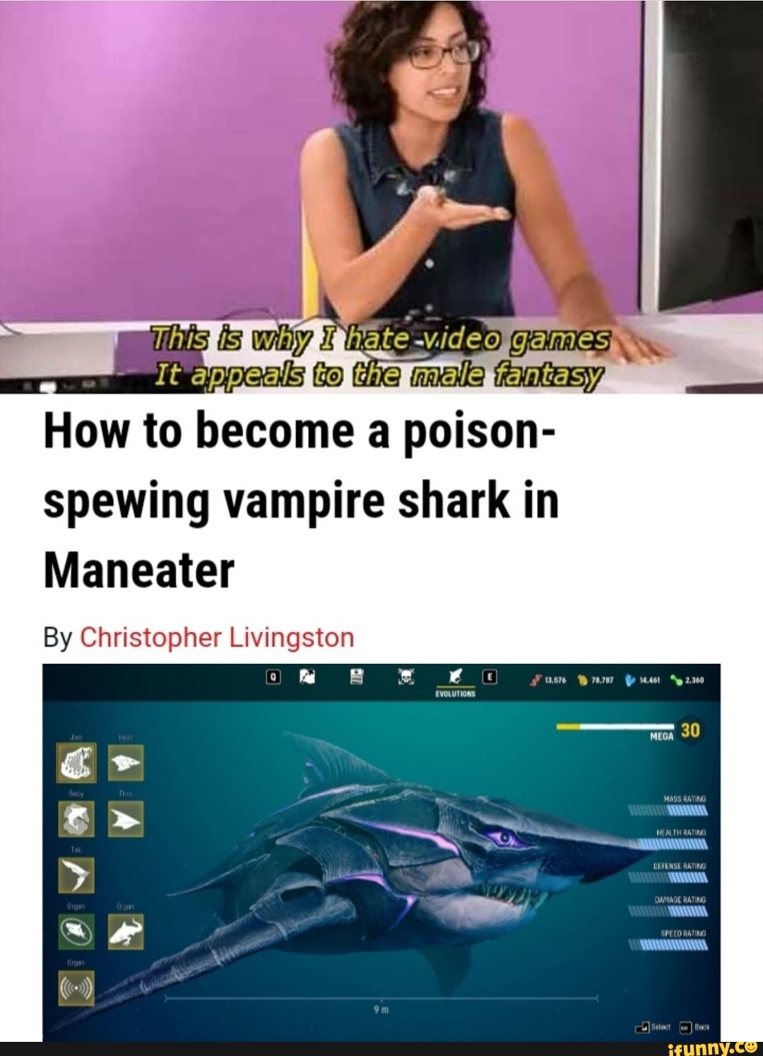 How to become a poison- spewing vampire shark in Maneater By ...