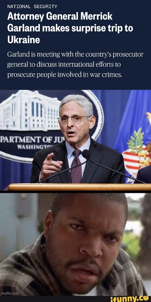 NATIONAL SECURITY Attorney General Merrick Garland makes surprise trip ...