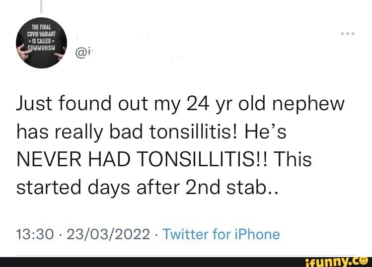 Tonsillitis memes. Best Collection of funny Tonsillitis pictures on iFunny