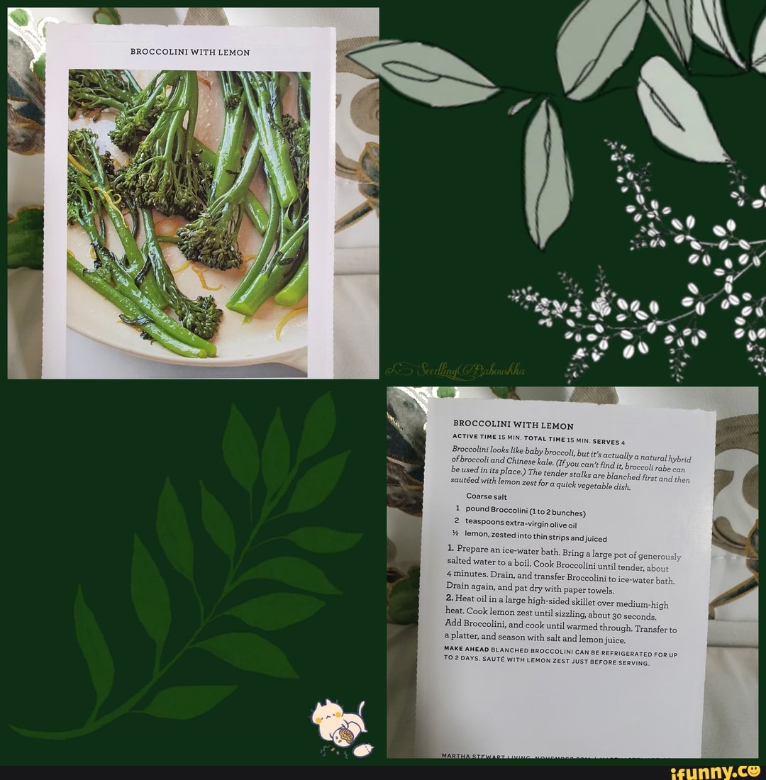 Broccolini memes. Best Collection of funny Broccolini pictures on iFunny