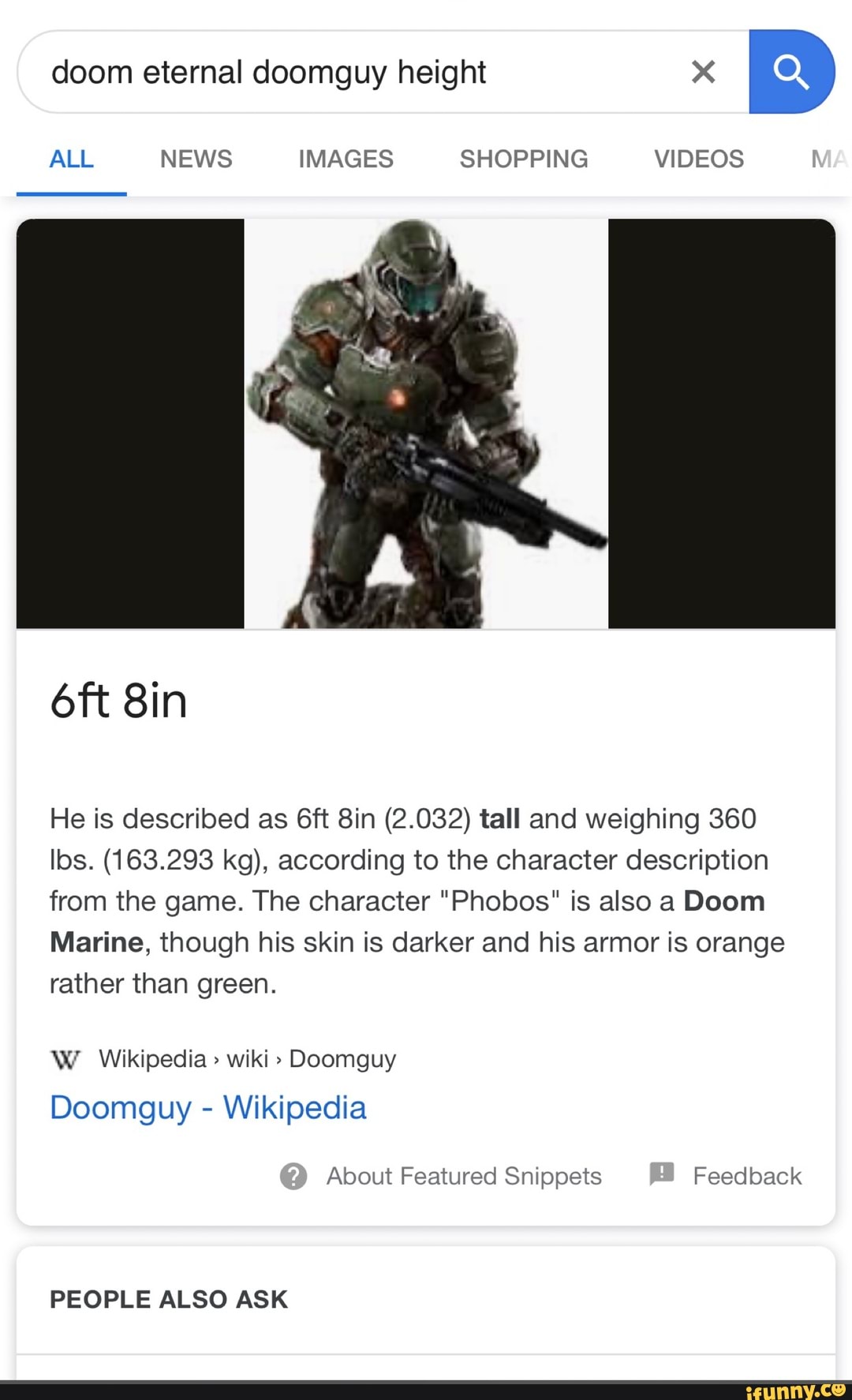 Doom eternal doomguy height x ALL NEWS IMAGES SHOPPING VIDEOS He is ...