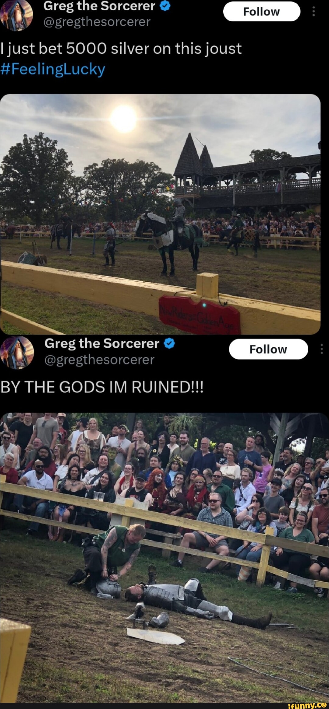 Joust memes. Best Collection of funny Joust pictures on iFunny