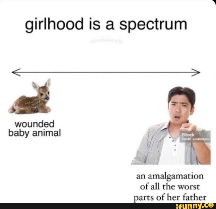 Girlhood is a spectrum wounded baby animal an amalgamation of all the ...