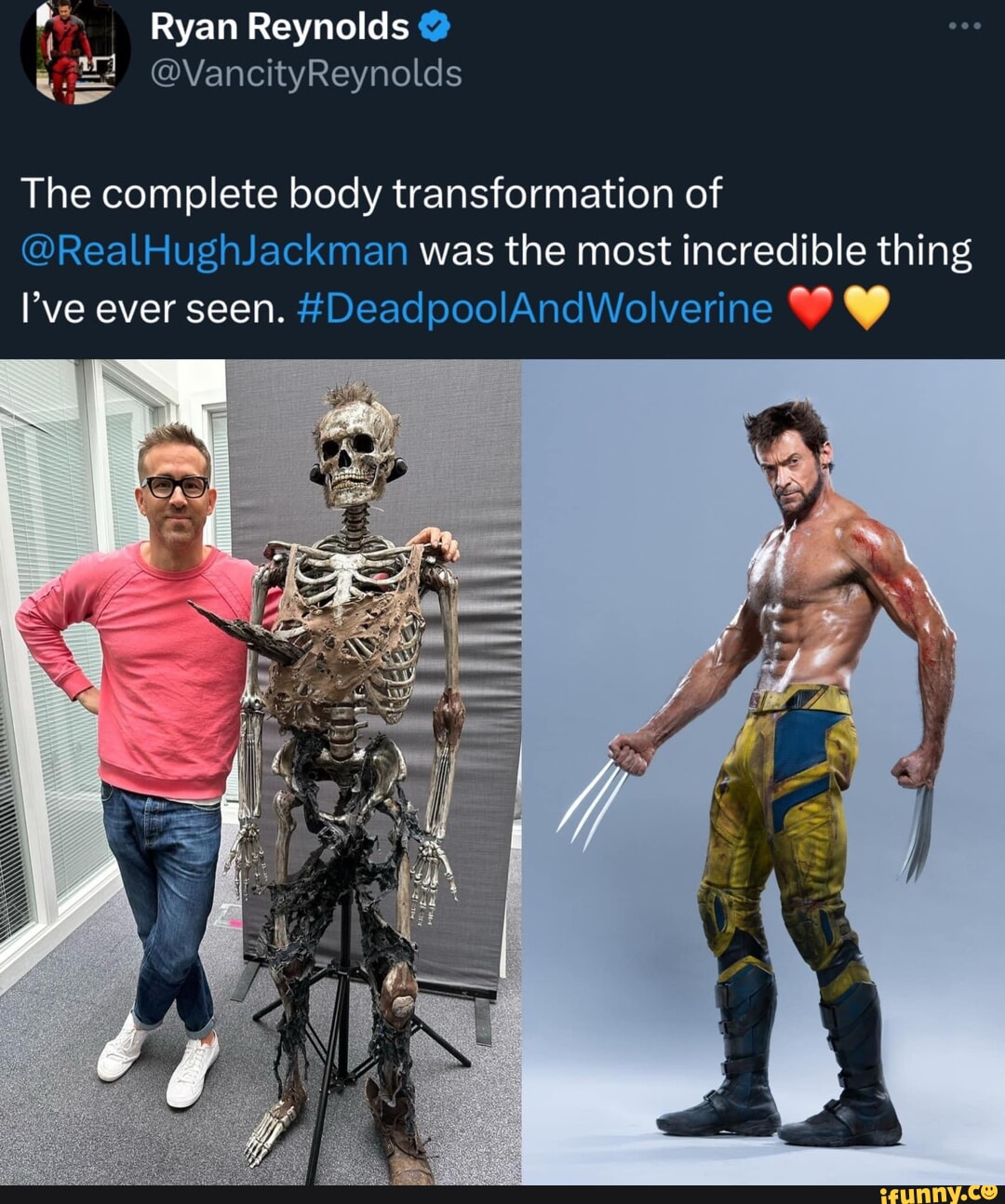 Ryan Reynolds Body Transformation