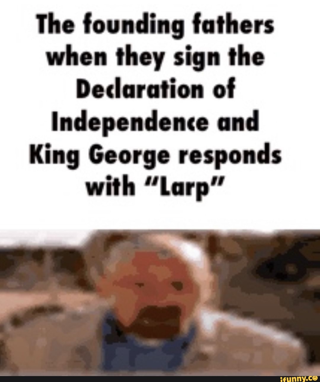 The founding fathers when they sign the Declaration of Independence and ...