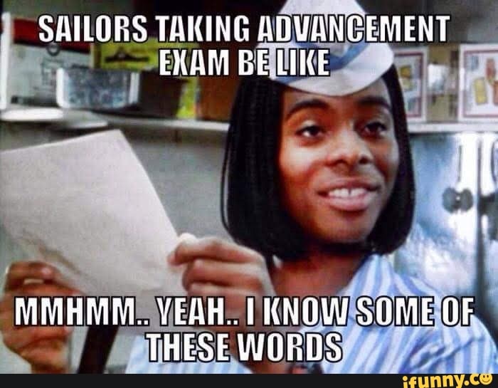 Navy Exam Memes