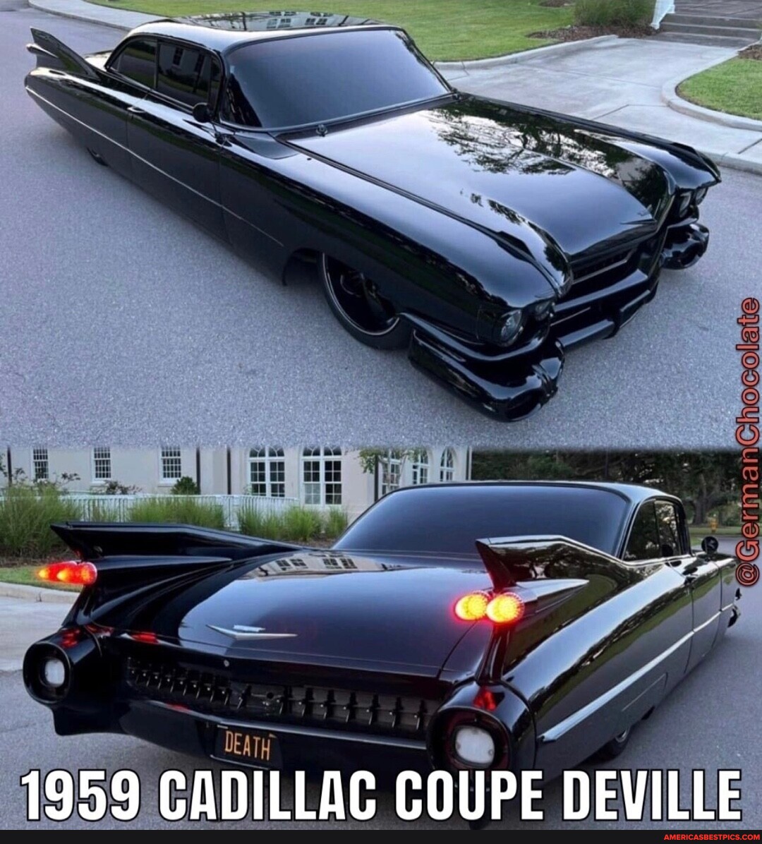 Chocolate 1959 CADILLAC COUPE DEVILLE - America’s best pics and videos