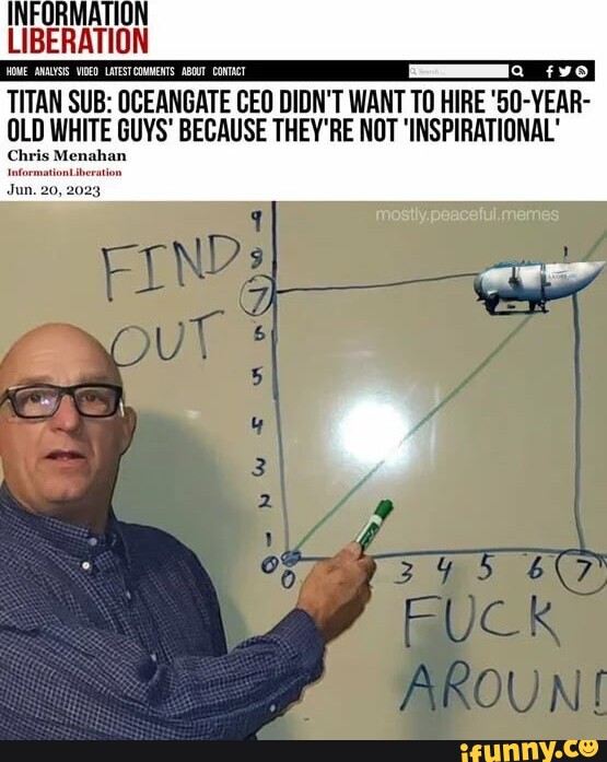 INFORMATION LIBERATION TITAN SUB: OCEANGATE CEO DIDN'T WANT TO HIRE 'S0 ...