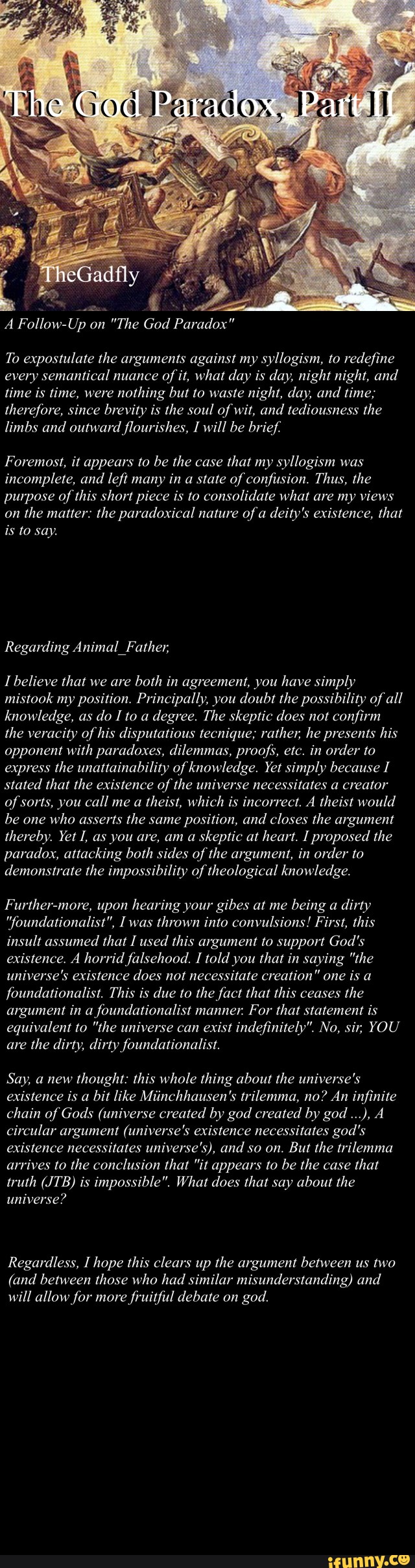 Syllogism memes. Best Collection of funny Syllogism pictures on iFunny