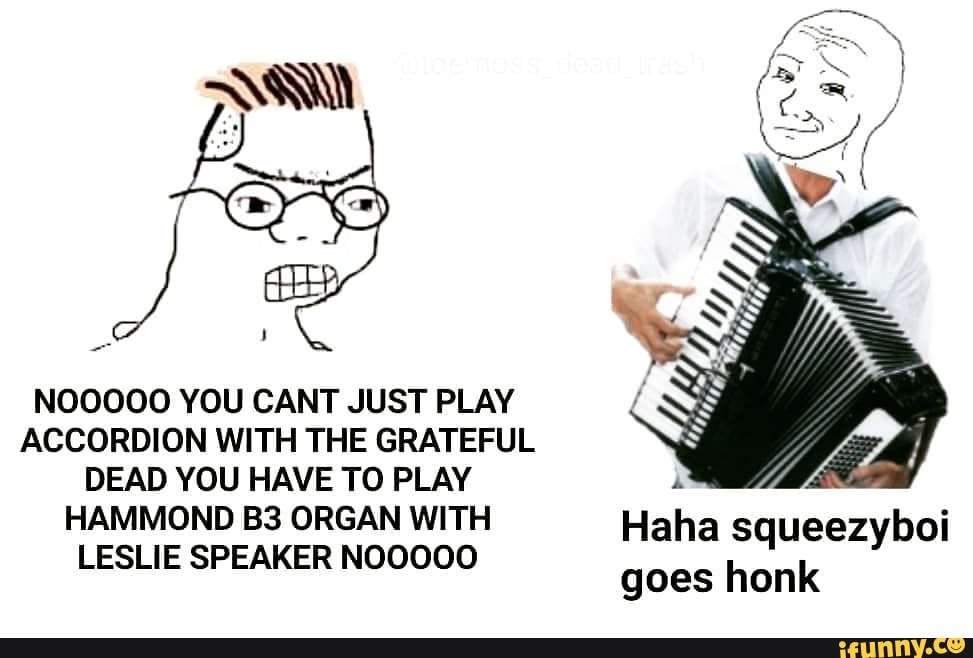 Accordion Player Meme