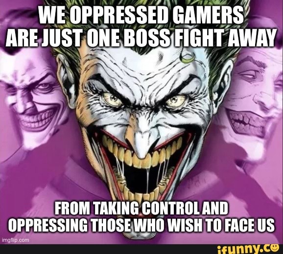 Oppressed Gamergater Memes