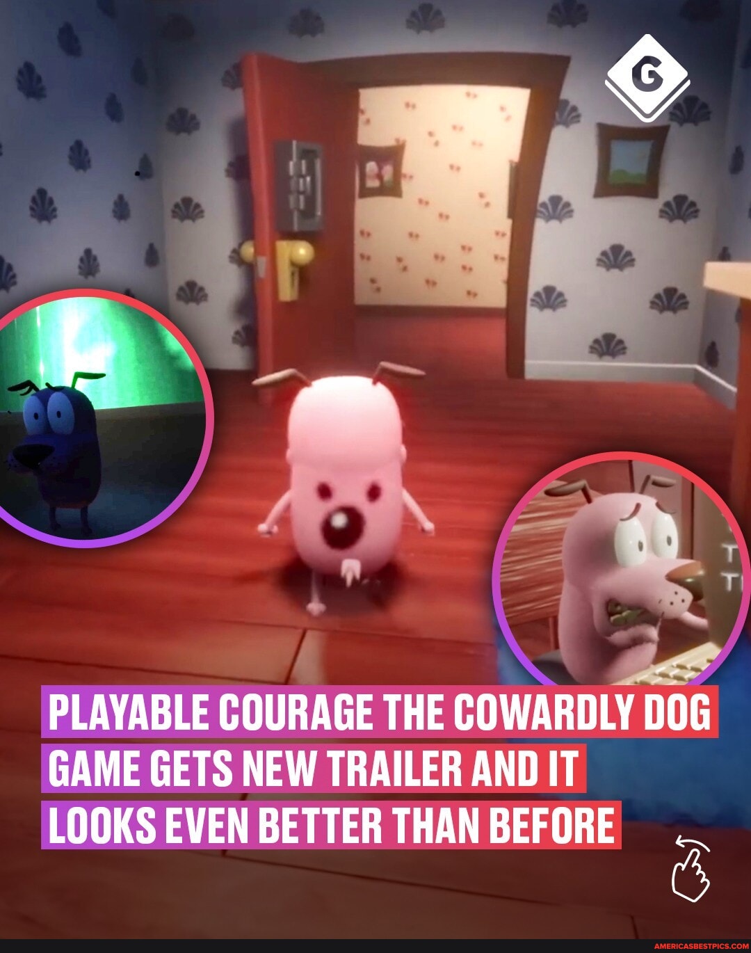 This Courage the Cowardly Dog game looks perfect elgatodibujado ...