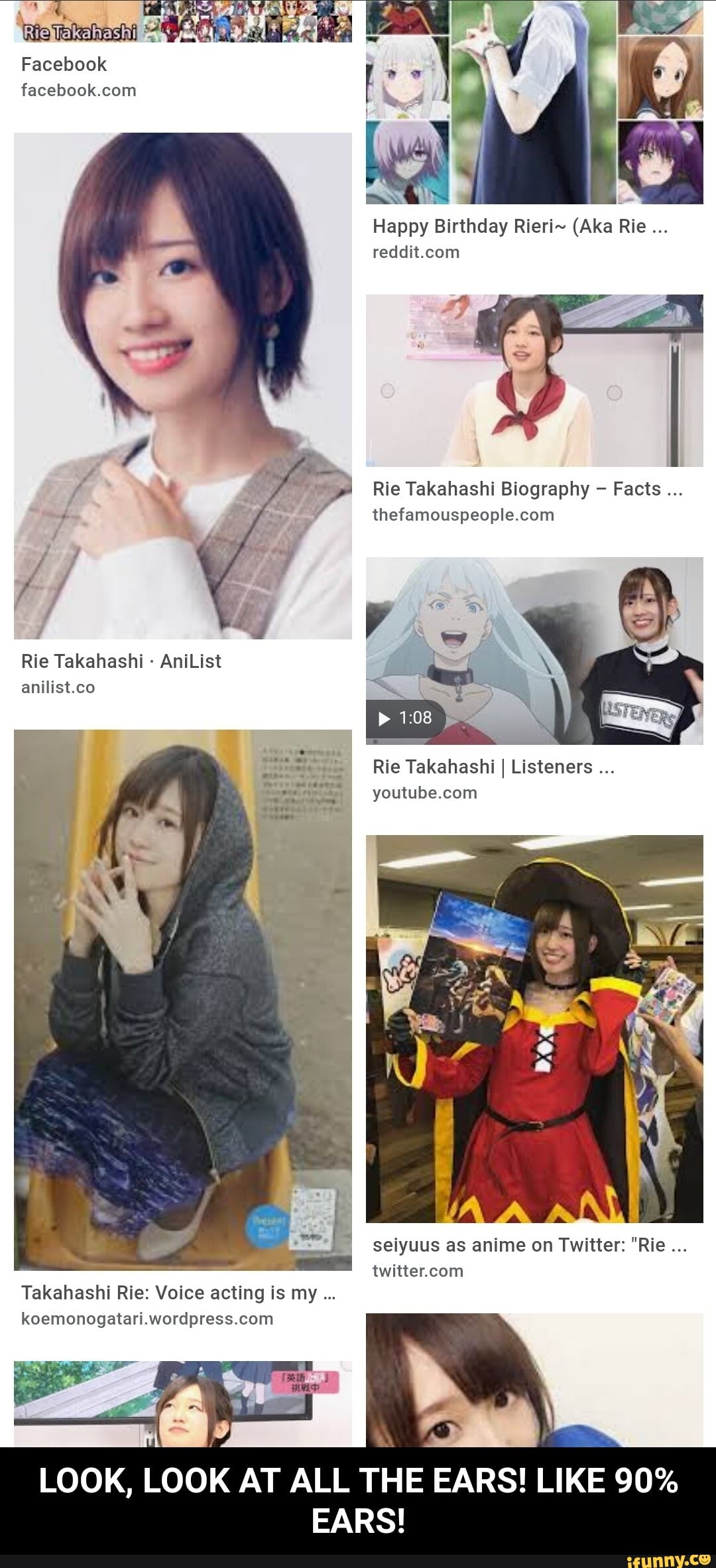 Facebook Happy Birthday Rieri~ (Aka Rie Rie Takahashi Biography Facts ...