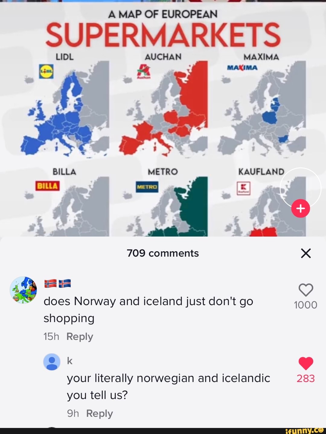 A MAP OF EUROPEAN SUPERMARKETS MAXIMA KAUFLAND 709 comments mm does ...