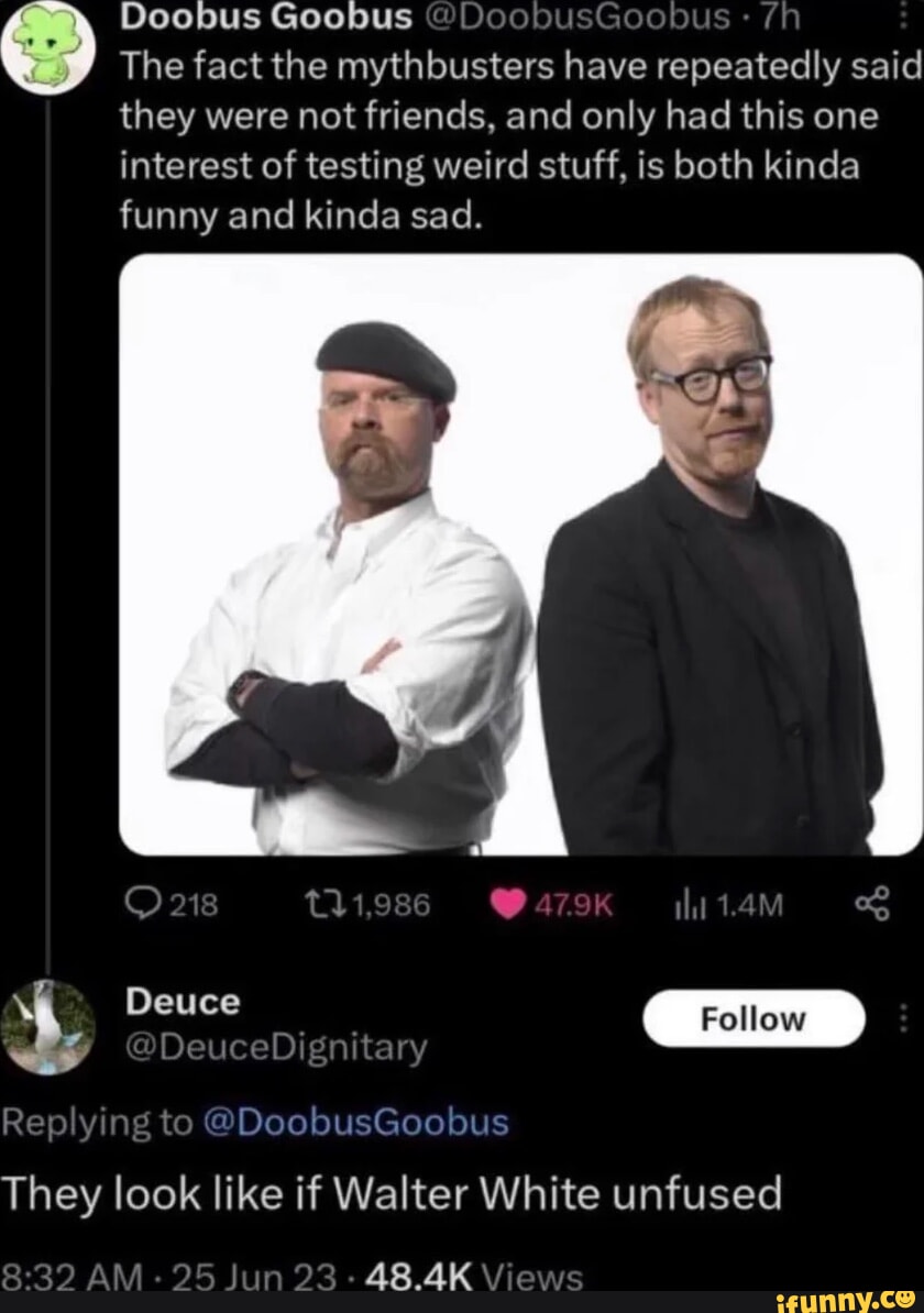 Mythbusters Funny Quotes