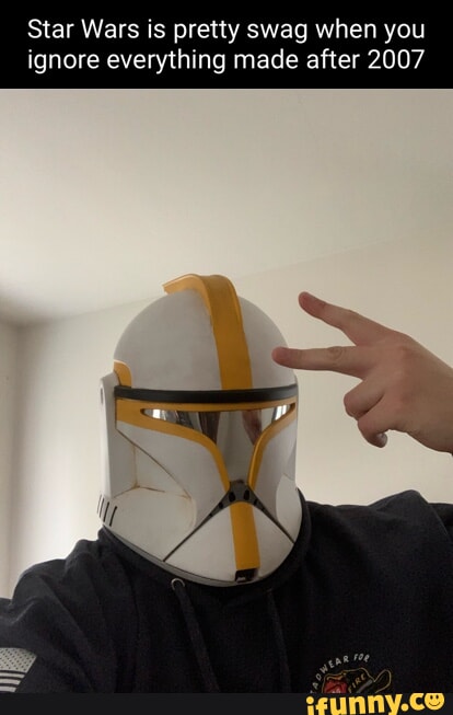 Star Wars is pretty swag when you ignore everything made after 2007 ...