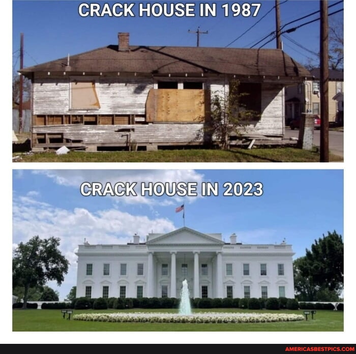 CRACK HOUSE IN 1987 CRACK HOUSE IN 2023 - America’s best pics and videos