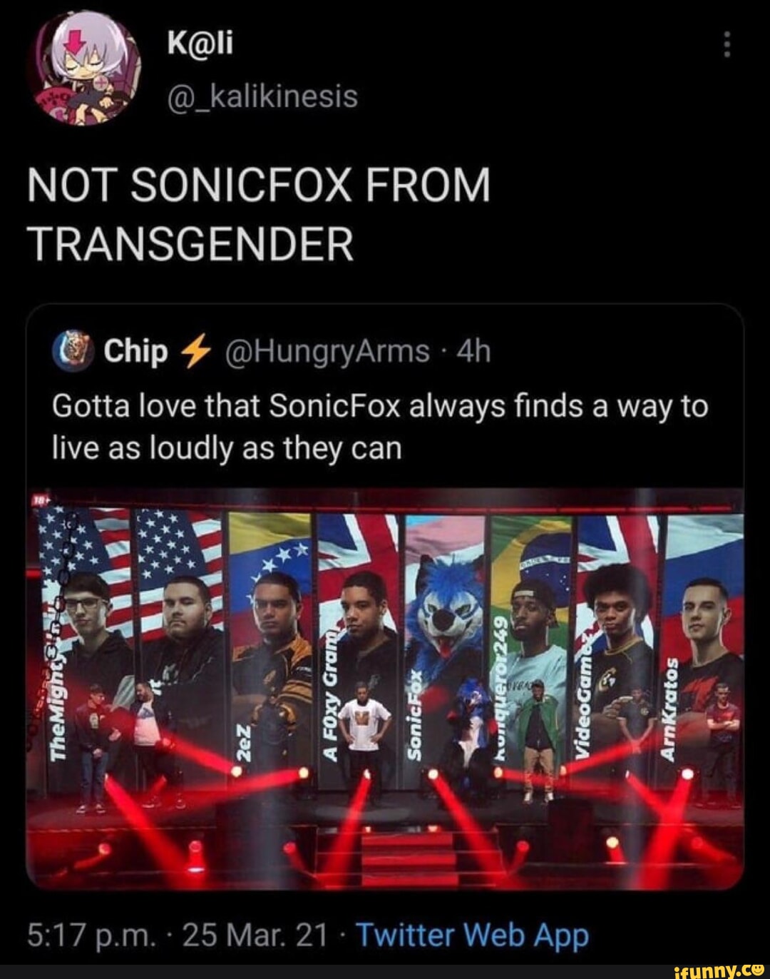 SONICFOX FROM TRANS - SONICFOX FROM TRANS kalikinesis NOT SONICFOX FROM ...