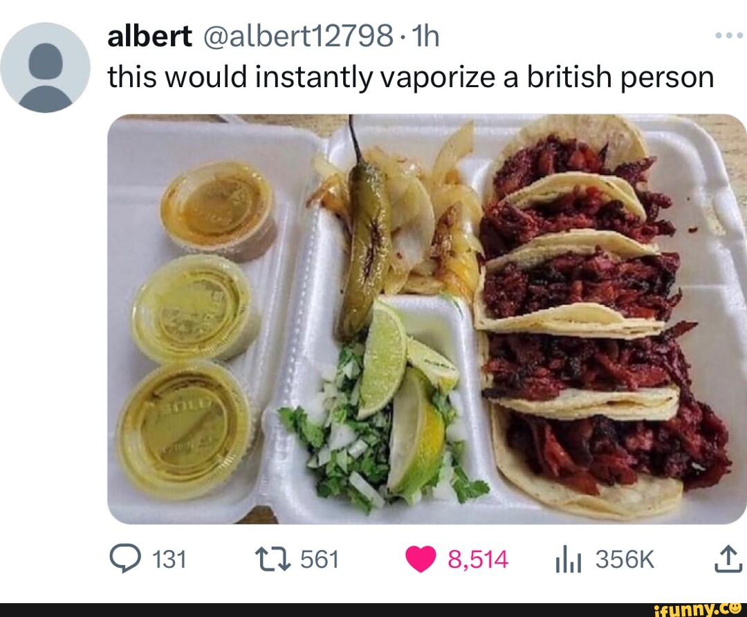 Albert @albert12798 - th this would instantly vaporize a british person ...