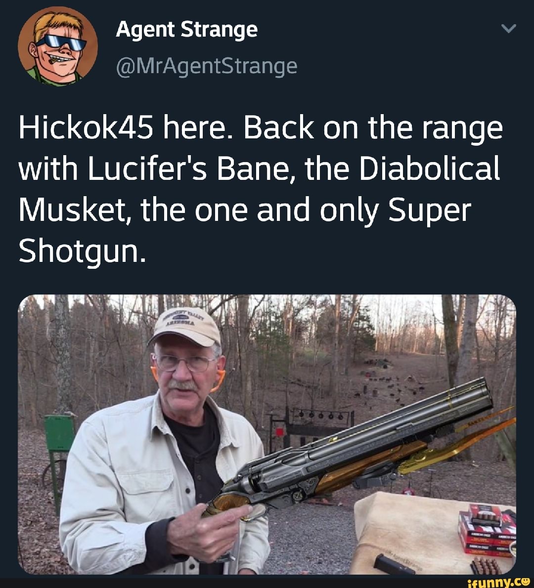 Agent Strange Hickok45 here. Back on the range with Lucifer's Bane, the ...