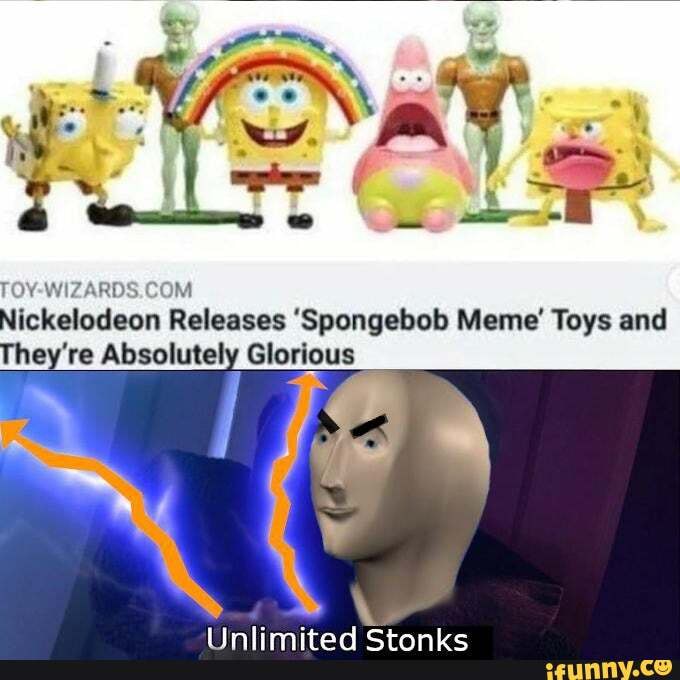 TOY-WIZARDS M Nickelodeon Releases 'Spongebob Meme' Toys and They're ...
