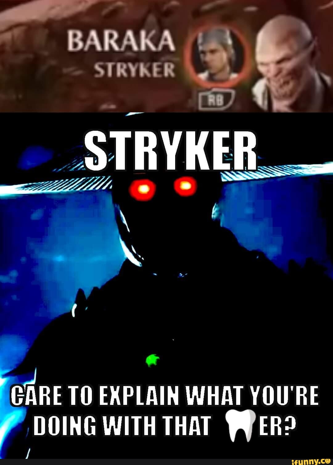 Stryker memes. Best Collection of funny Stryker pictures on iFunny