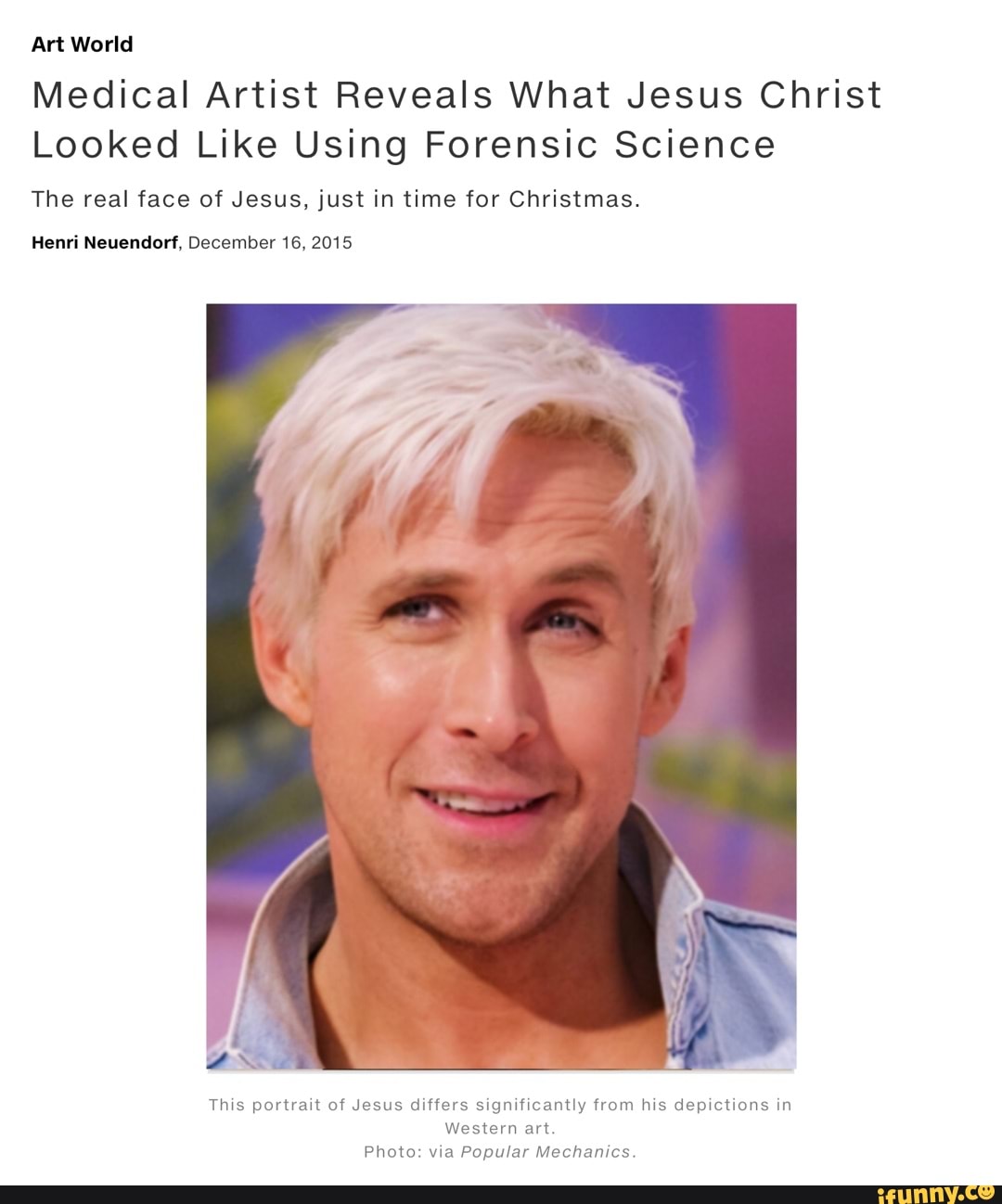 Art World Medical Artist Reveals What Jesus Christ Looked Like Using ...