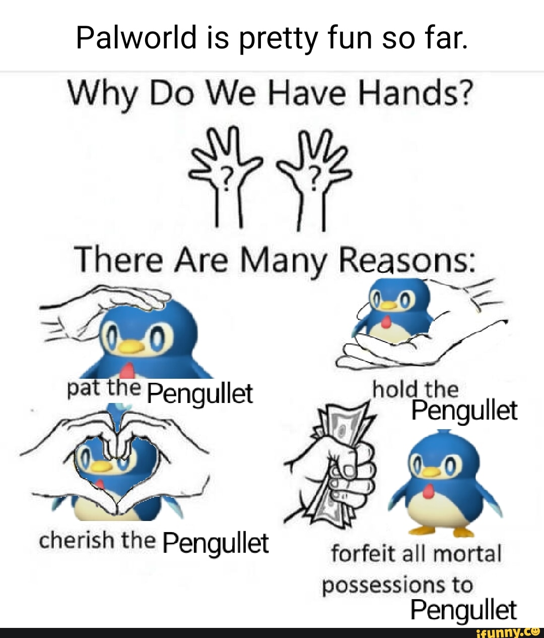 Palworld is pretty fun so far. Why Do We Have Hands? There Are Many ...