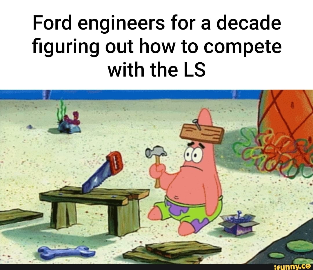Ford engineers for a decade figuring out how to compete with the LS ...