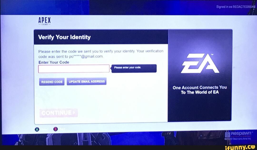 Signod La Og Regactedscad Verify Your Identity Please Enter The Code We