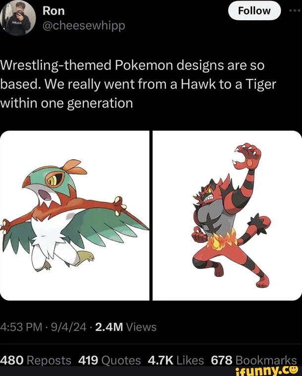 Wrestling-themed Pokemon designs are so based. We really went from a ...