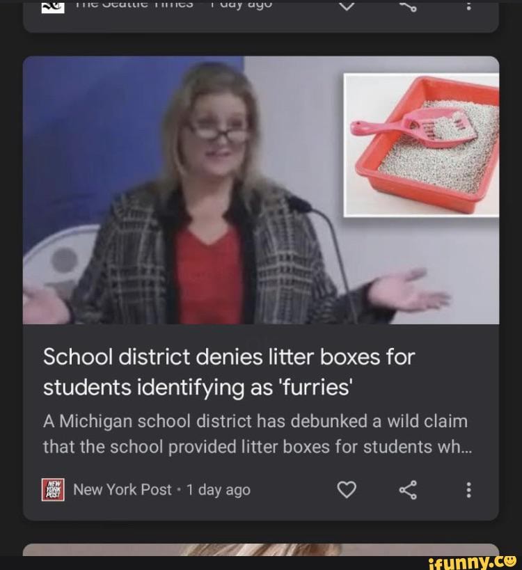 School district denies litter boxes for students identifying as ...