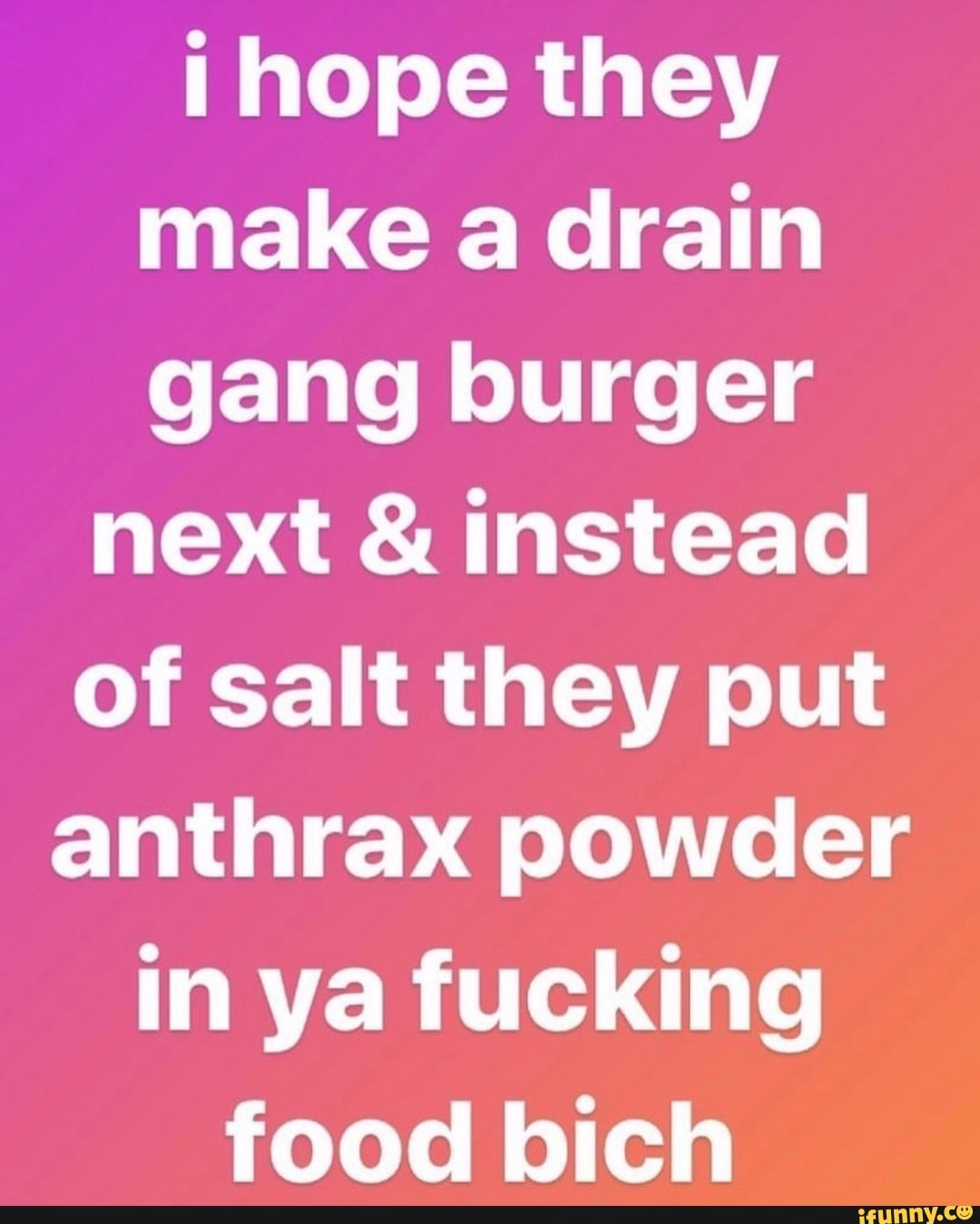 Anthrax Powder