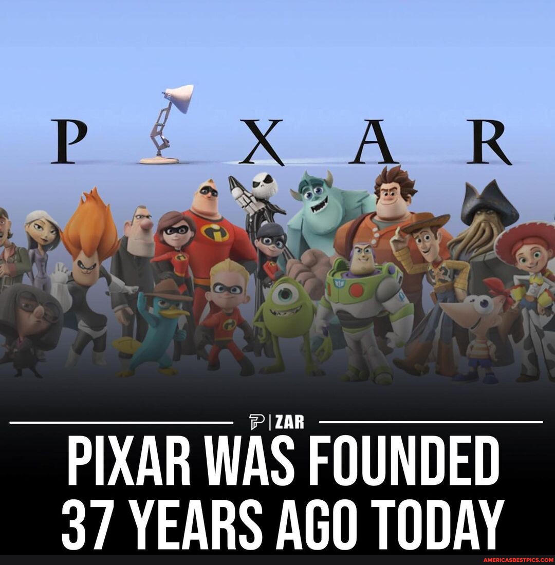 Pixar Animation Studios was founded 37 years ago on this date. What is ...