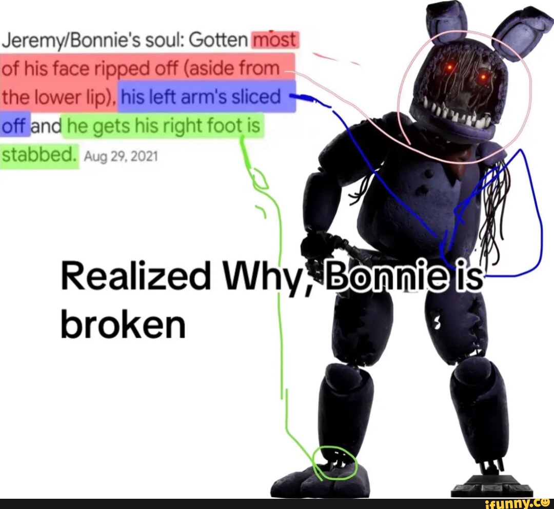 Soul: Gotten most of his face ripped off (aside from the lower lip ...