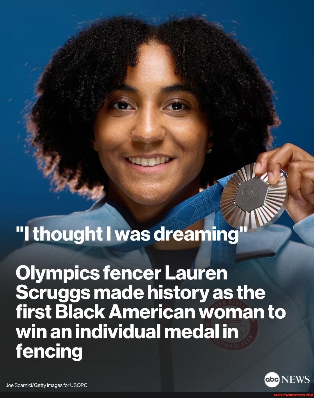 Star fencer Lauren Scruggs described the moment she knew she would make ...