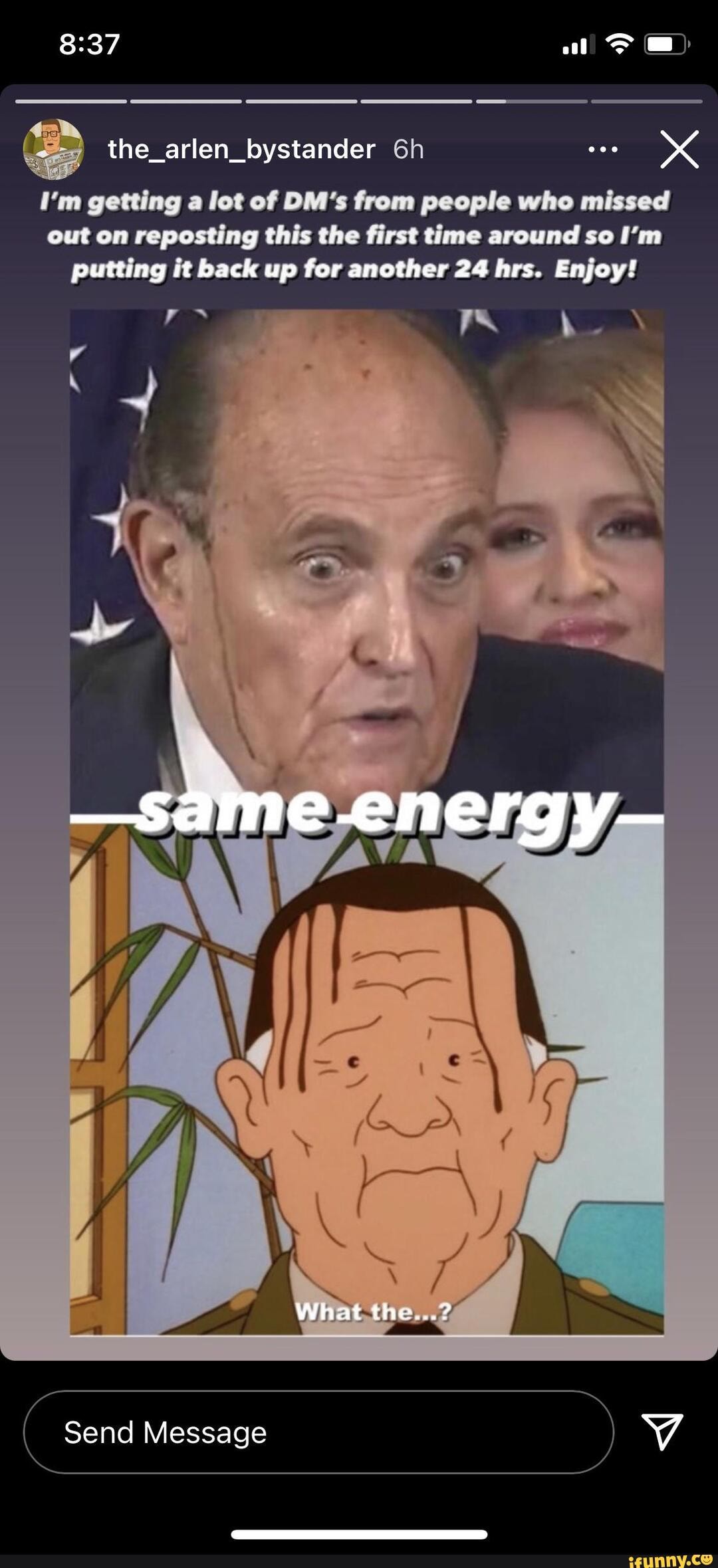 The_arlen_bystander I'm getting a lot of DM's from people who missed ...