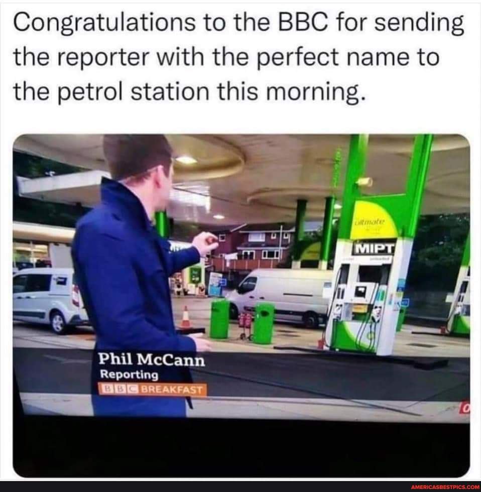 Congratulations to the BBC for sending the reporter with the perfect ...