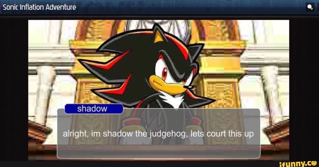 Sonic Inflation Adventure - iFunny