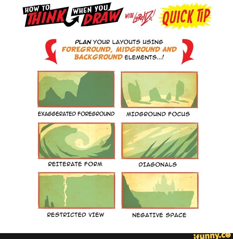 PLAN YOUR LAYOUTS USING FOREGROUND, MIDGROUND AND BACKGROUND ELEMENTS ...