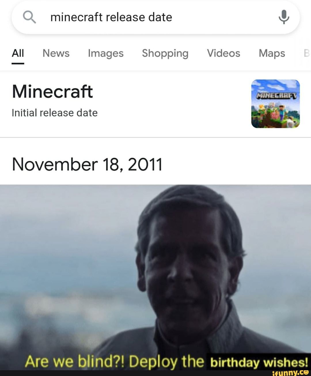 Minecraft release date All News Images Shopping Videos Maps Minecraft ...