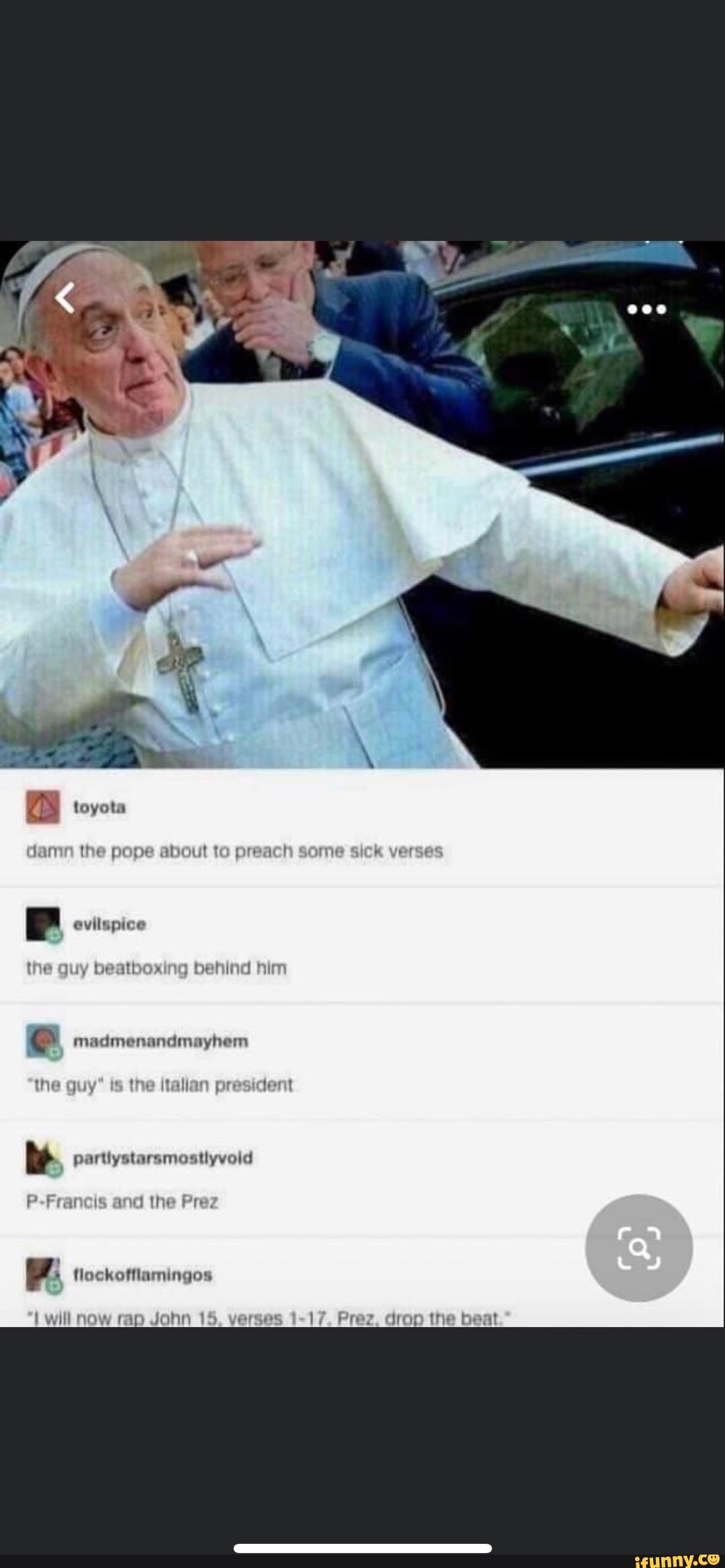 Pope Rapper Memes
