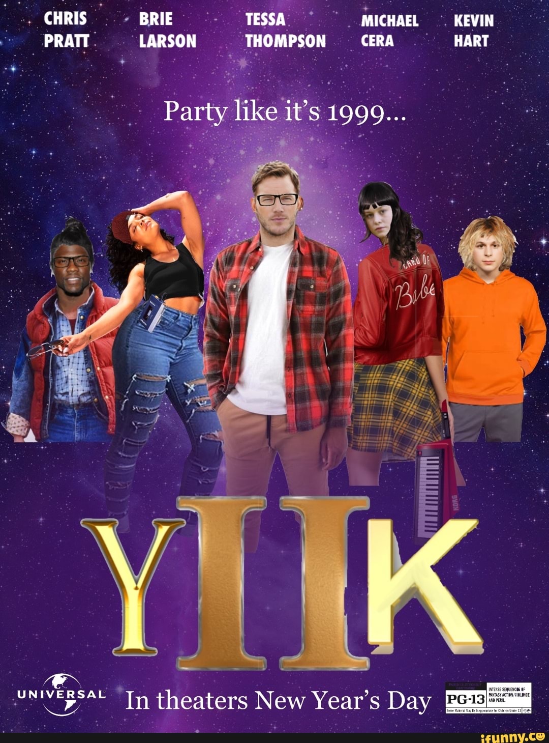 CHRIS BRIE TESSA MICHAEL KEVIN PRATT LARSON THOMPSON CERA ERA HART ...