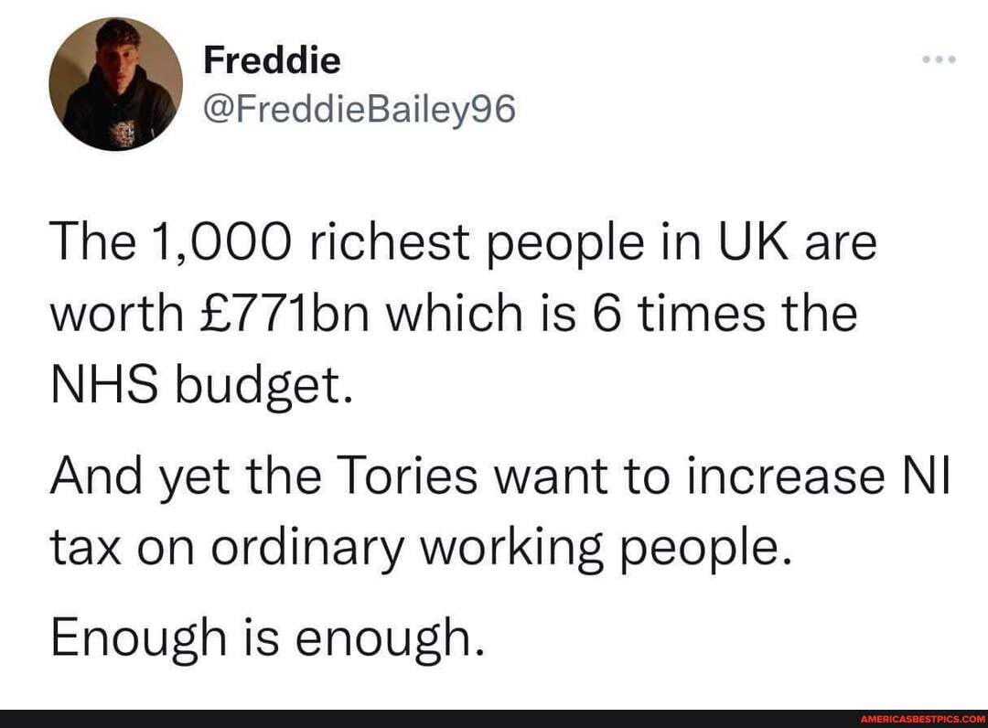 The 1,000 richest people in UK are worth which is 6 times the NHS ...
