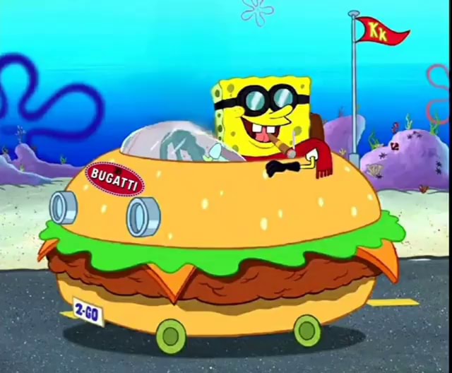 Spongebob Bugatti