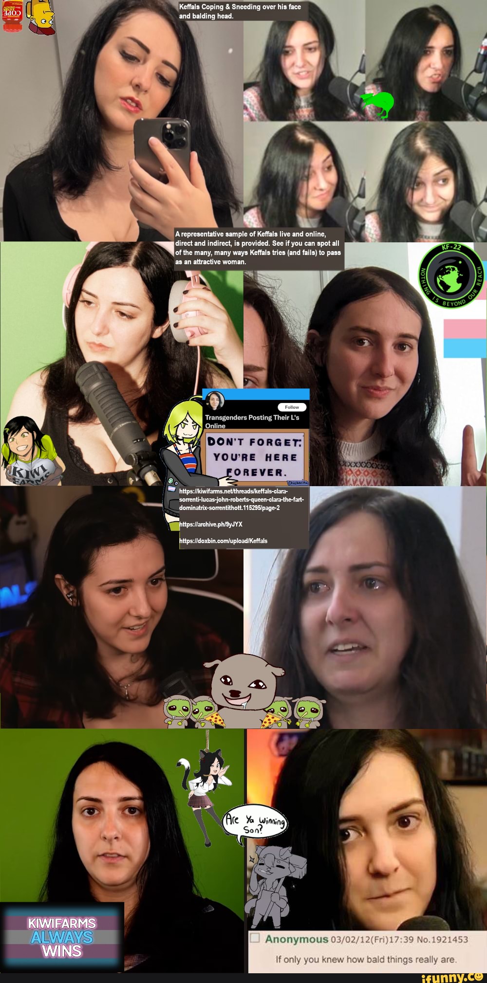 The Many Faces of Keffals - Keffals Coping & Sneeding over his face and ...