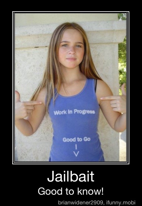 Pin Jailbait Demotivational Poster